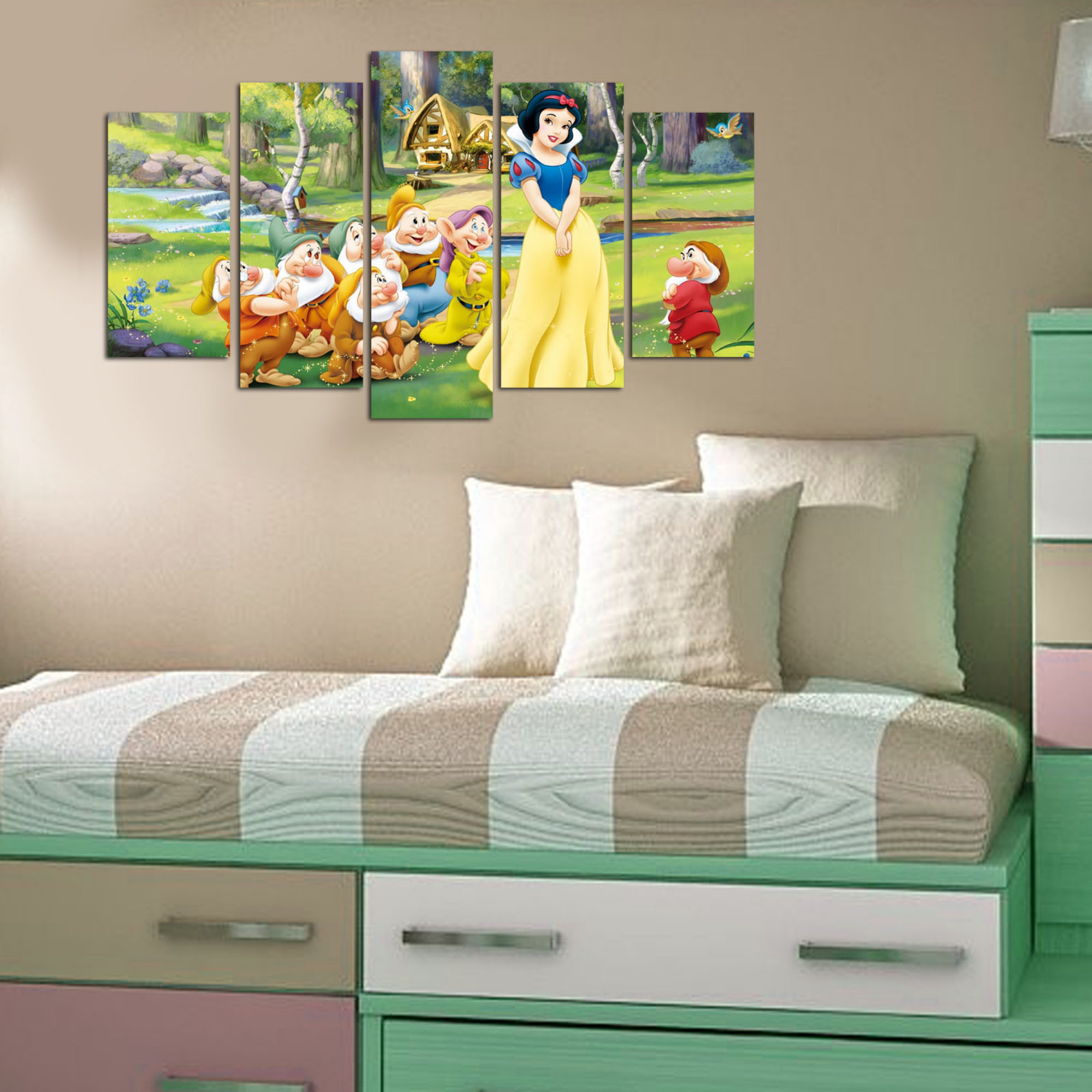 East Urban Home 5 Piece Unframed Painting Set on MDF - Wayfair Canada