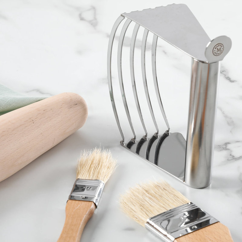 Martha Stewart 4 Piece Wood And Stainless Steel Baking Gadget Set | Wayfair