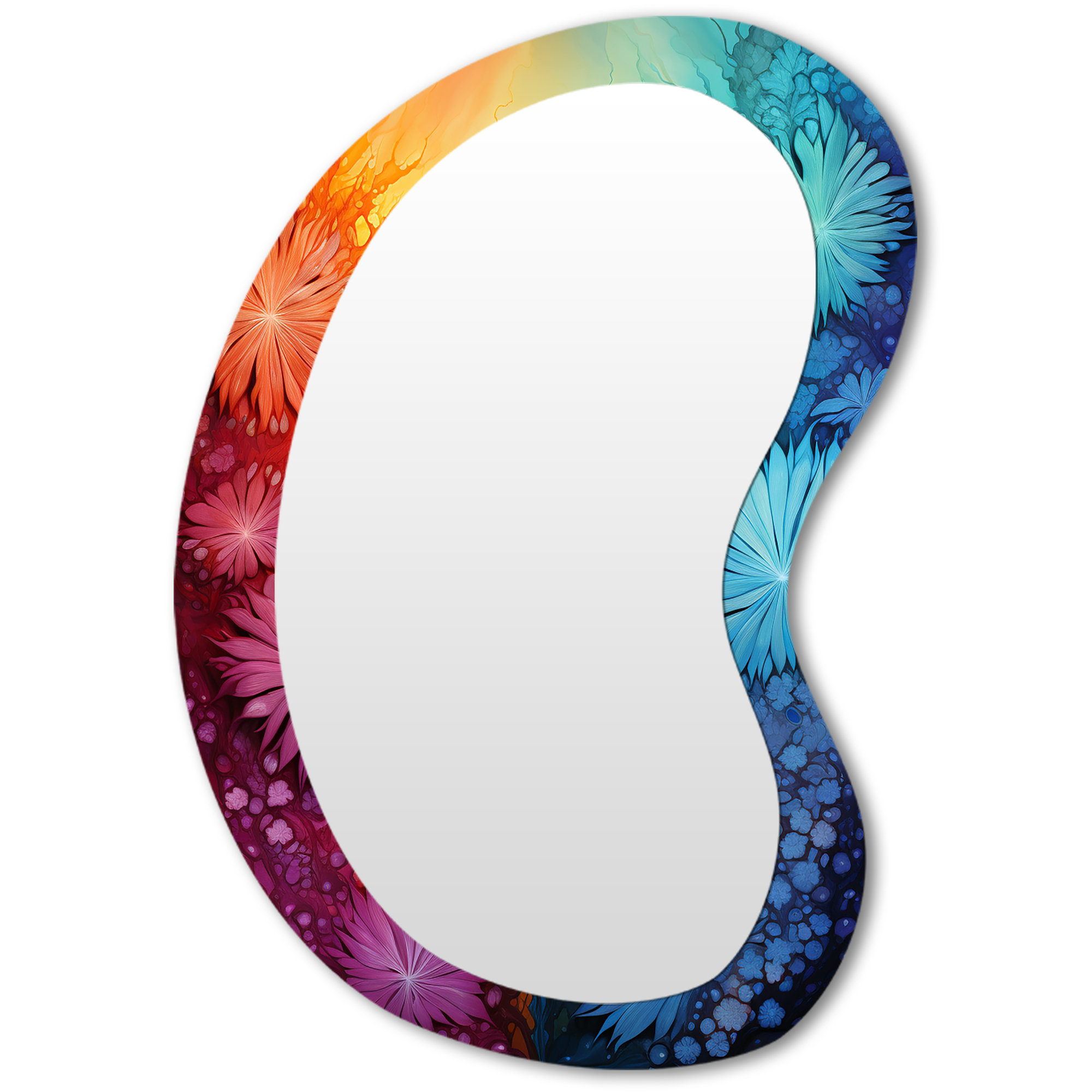 Ivy Bronx Evadene Colorful botanicals firework 2 - Botanicals Irregular ...