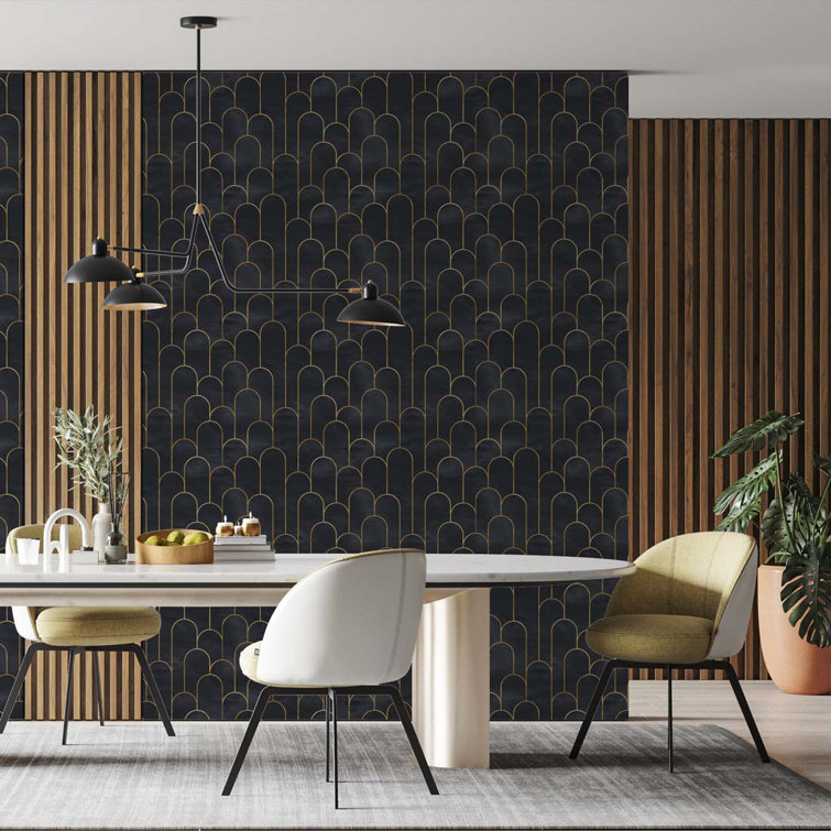 Everly Quinn Wedad 10.5' L x 24" W Peel and Stick Wallpaper Roll | Wayfair