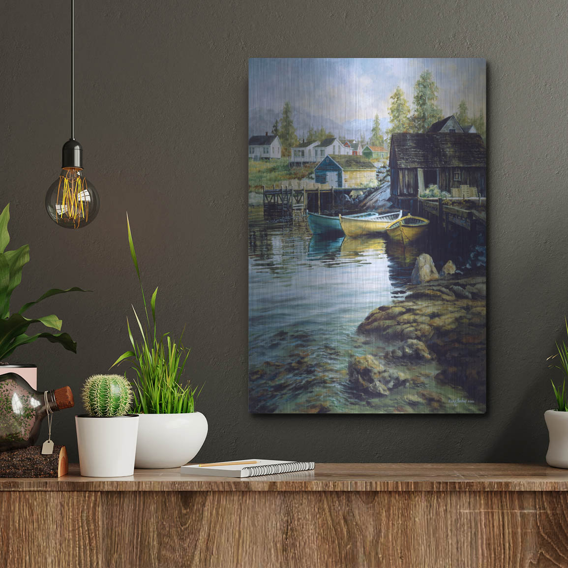 Millwood Pines 'Solitude' by Nicky Boehme Metal Wall Art | Wayfair