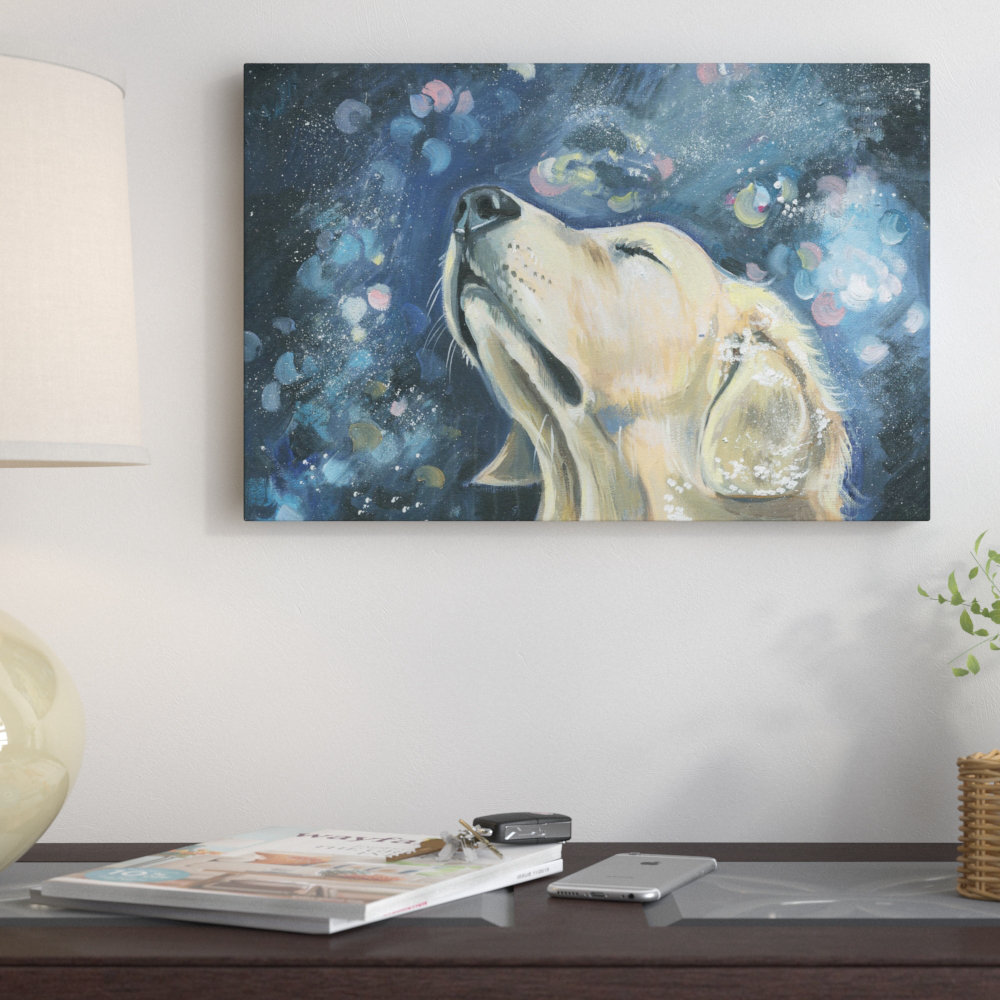 Red Barrel Studio® Head in the Clouds by Eyre Tarney - Wrapped Canvas ...
