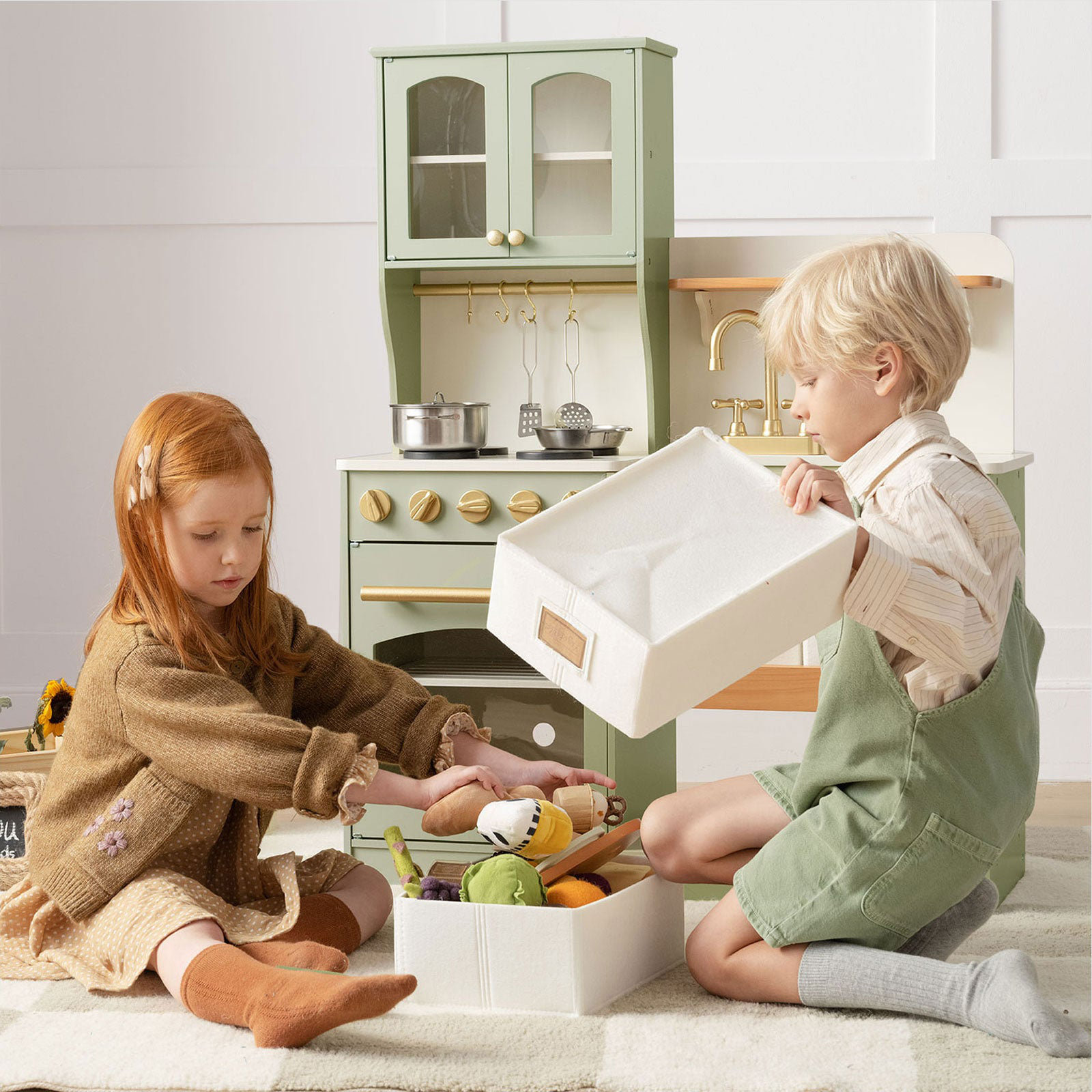 Tiny Land® Serenity Play Kitchen - Lagoon | Wayfair