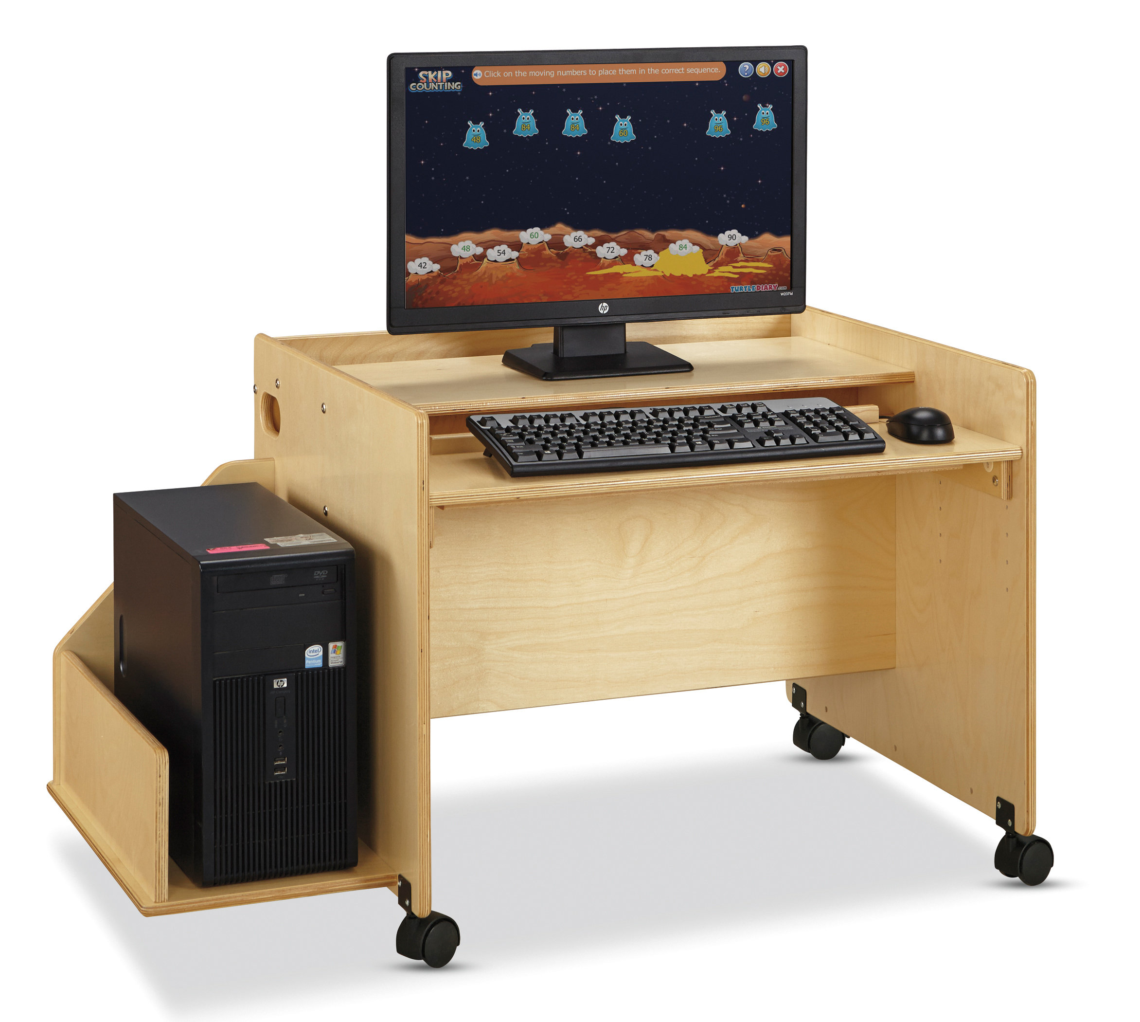 Jonti-Craft® Enterprise Single Computer Desk | Wayfair