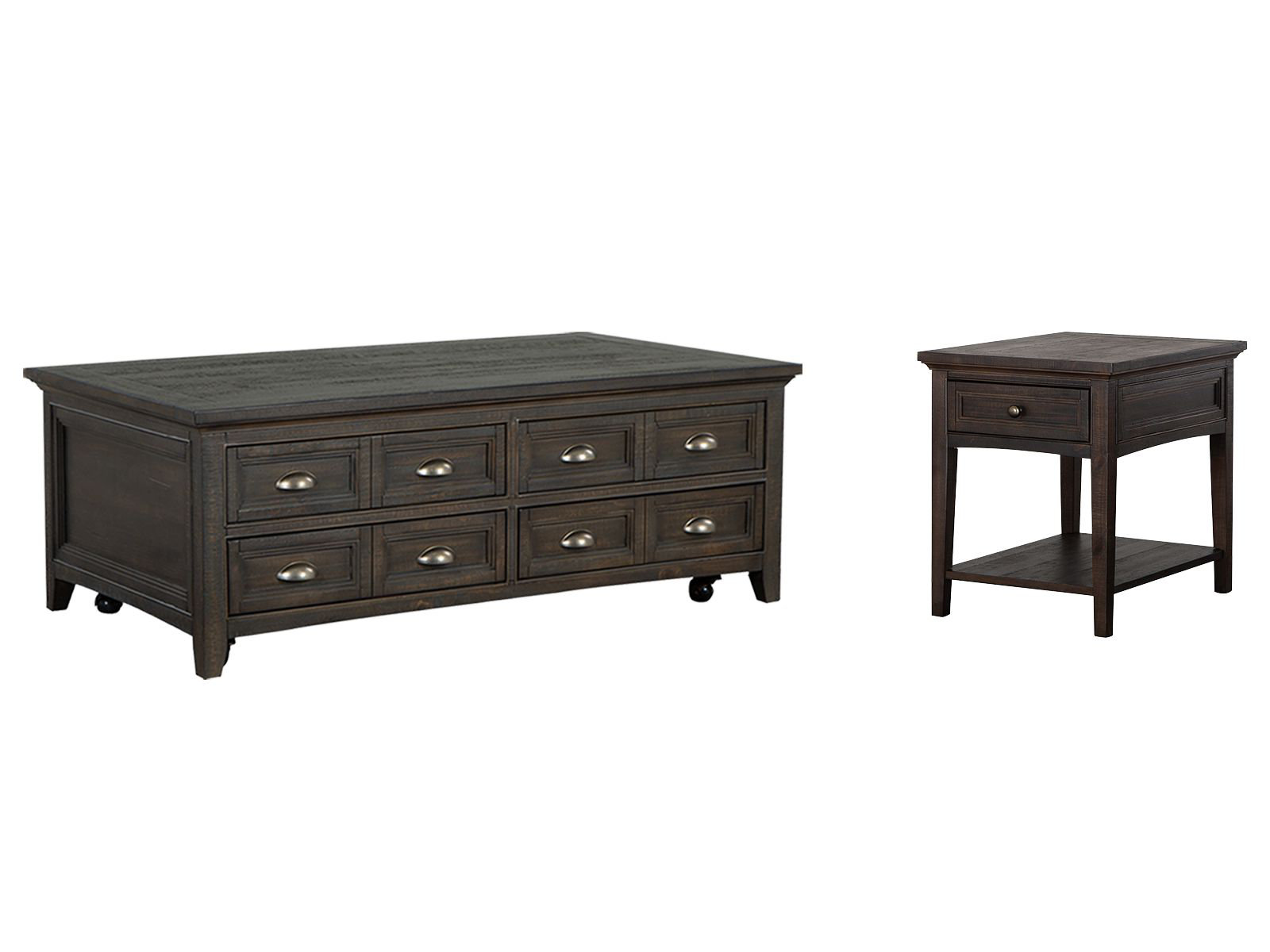 Canora Grey Lift Top Storage Cocktail Table With End Table & Reviews ...