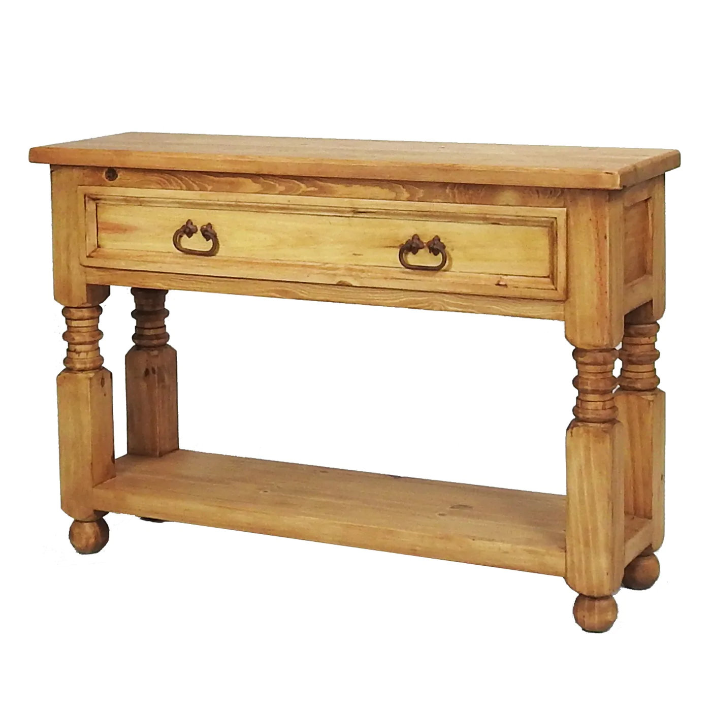 Loon Peak® Devarious Solid Wood Console Table | Wayfair