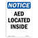 SignMission Osha Notice AED Located Inside Sign | Wayfair