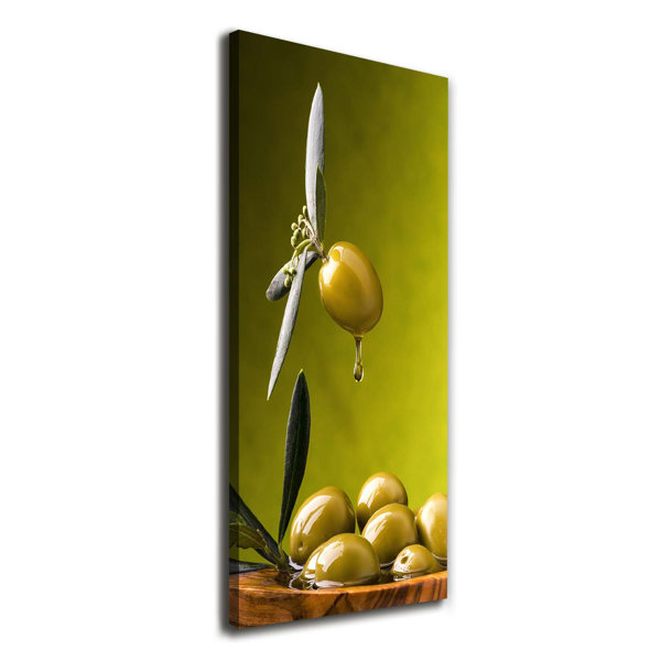Brayden Studio Olive Oil - Wrapped Canvas Print | Wayfair.co.uk