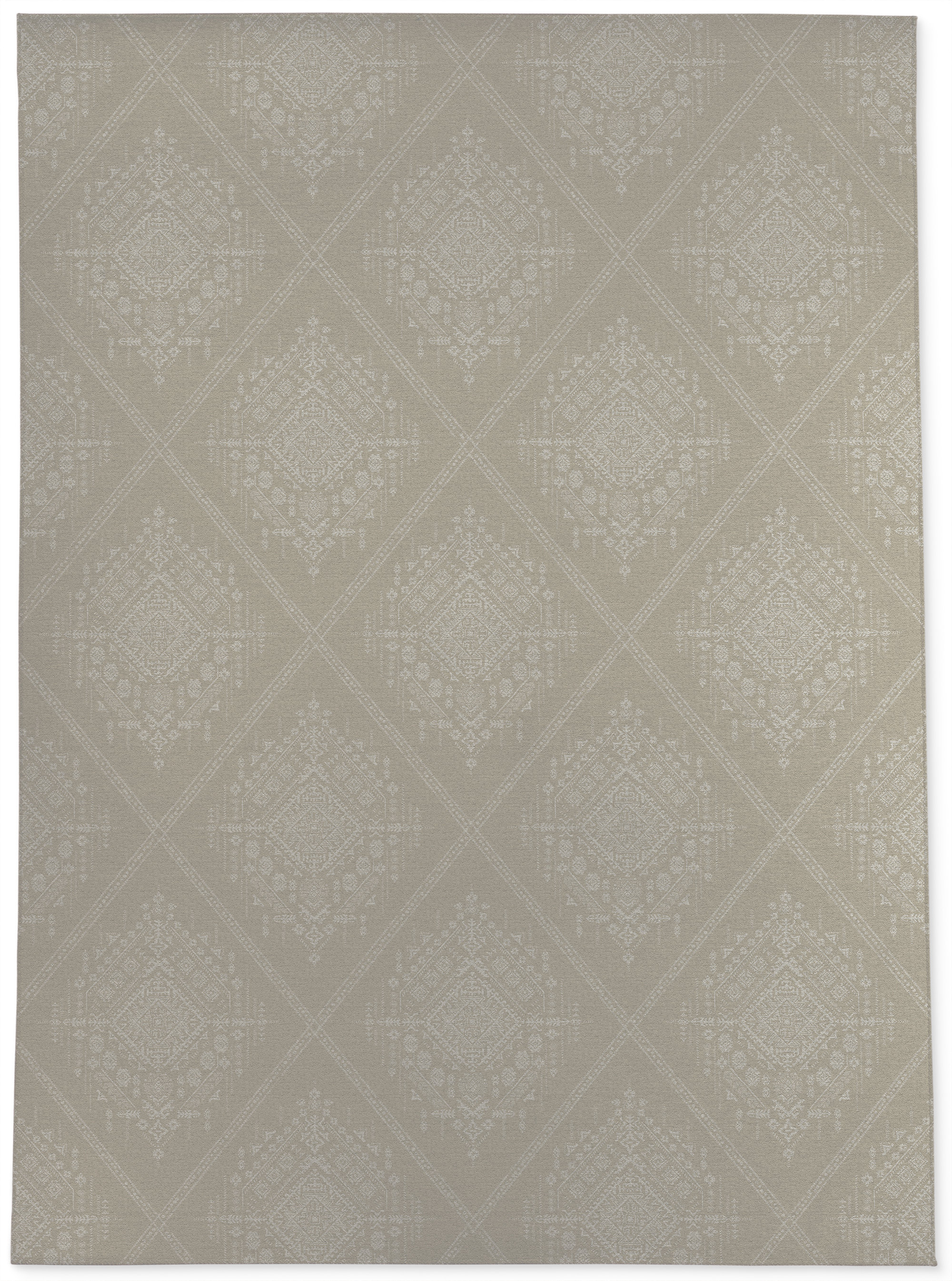 Union Rustic Iva Geometric Chamois Area Rug | Wayfair