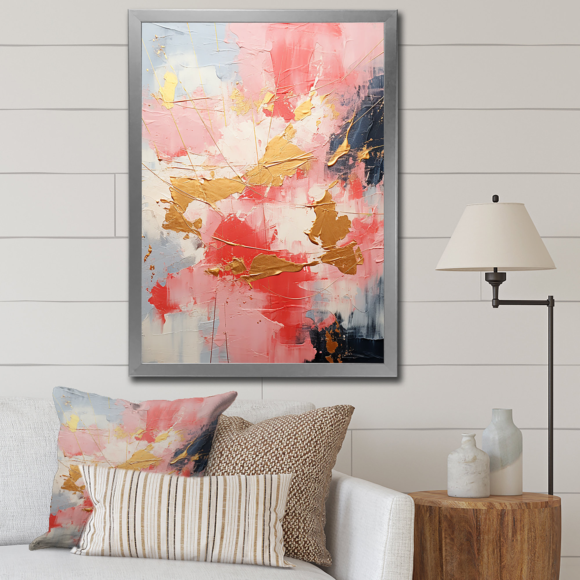 Wrought Studio Unfamiliar Happiness Abstract Expressionism - Abstract ...