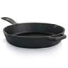 Oster Castaway 12 Inch Cast Iron Round Frying Pan With Dual Spouts ...