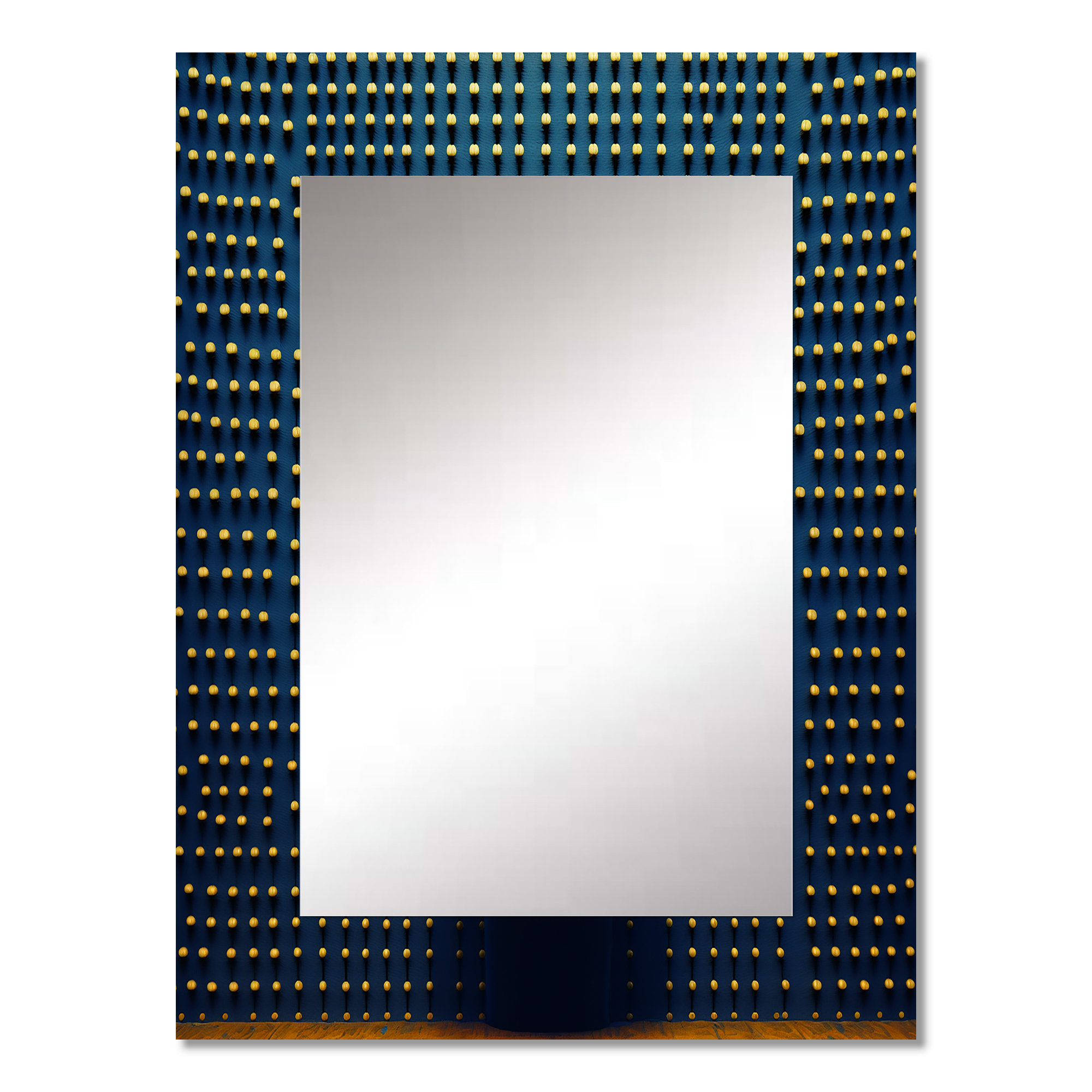 Bungalow Rose Contemporary Buddha In Gold And Blue III - Blue ...