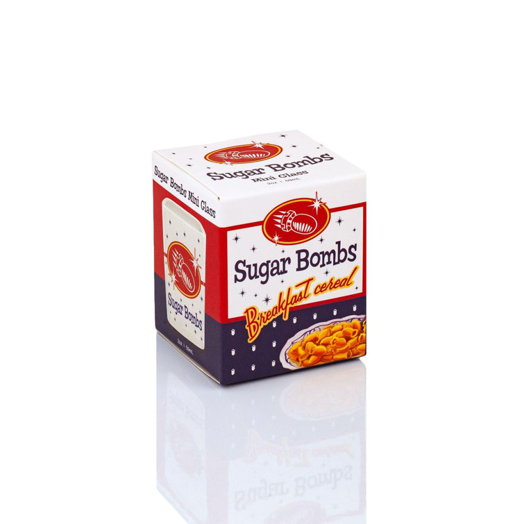 Trinx Fallout Sugar Bombs Breakfast Cereal Square Shot Glass | 2 Ounce ...