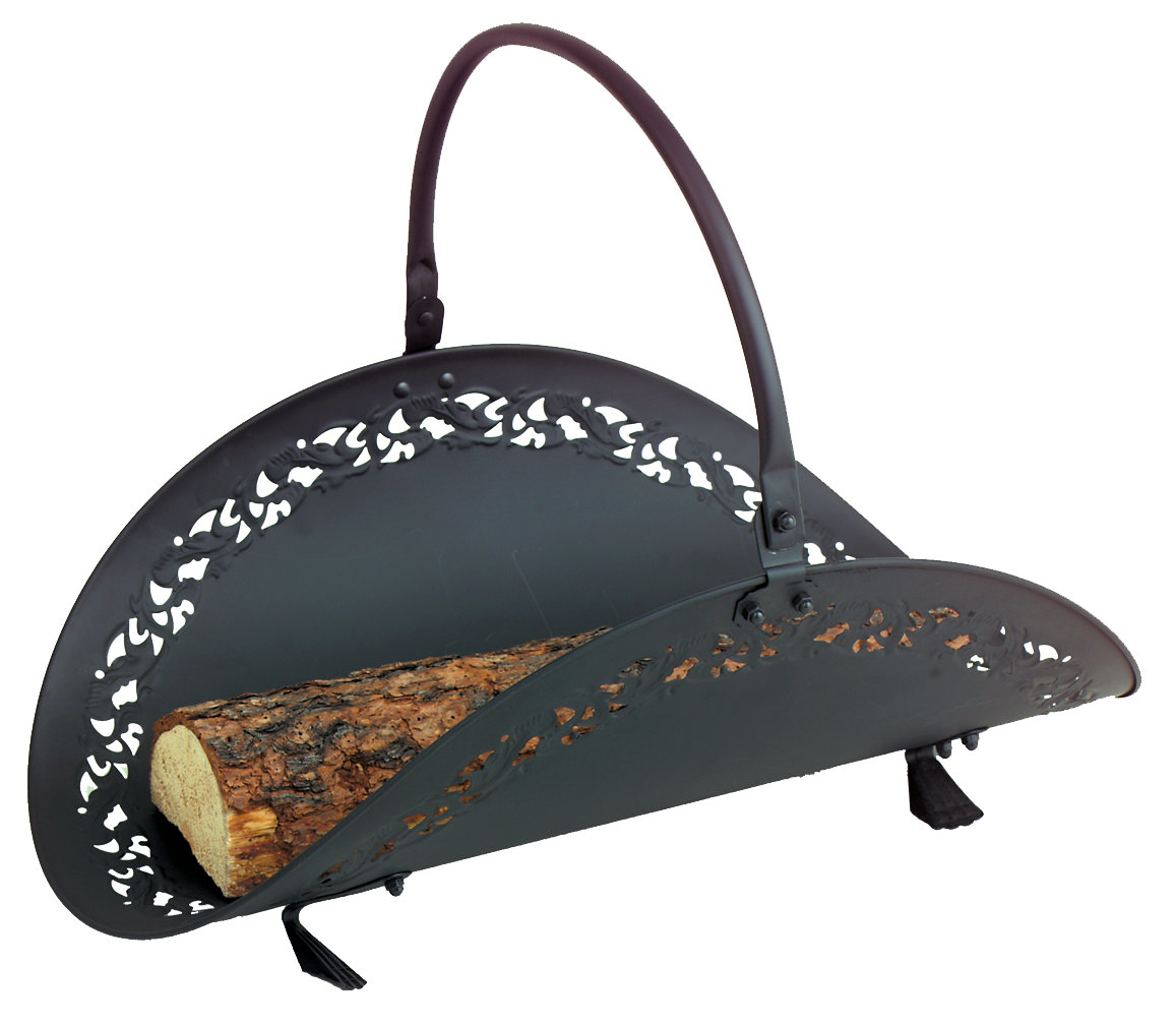 Charlton Home Damiso Wood Basket - Wayfair Canada