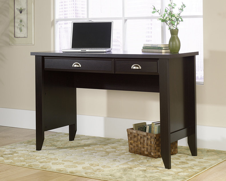 Inbox Zero Wood Finish Computer Desk | Wayfair