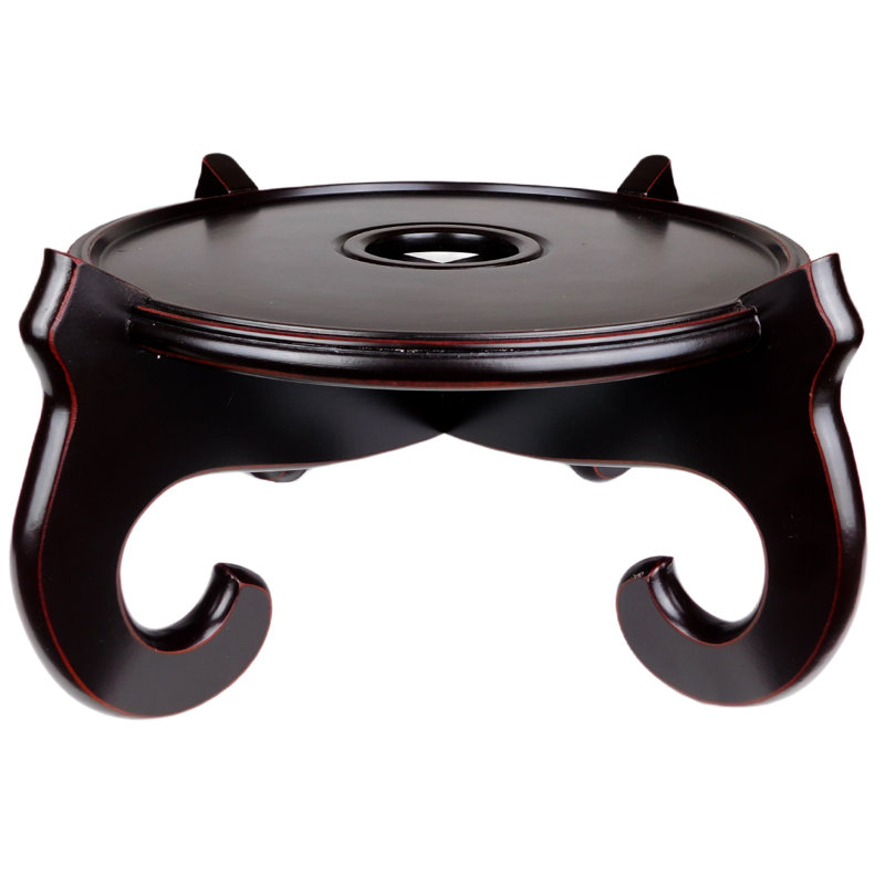 Lark Manor™ Black Chinese Fish Bowl Planter Stand | Wayfair