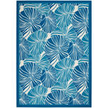 Waverly Floral Blue Outdoor Area Rug & Reviews | Wayfair