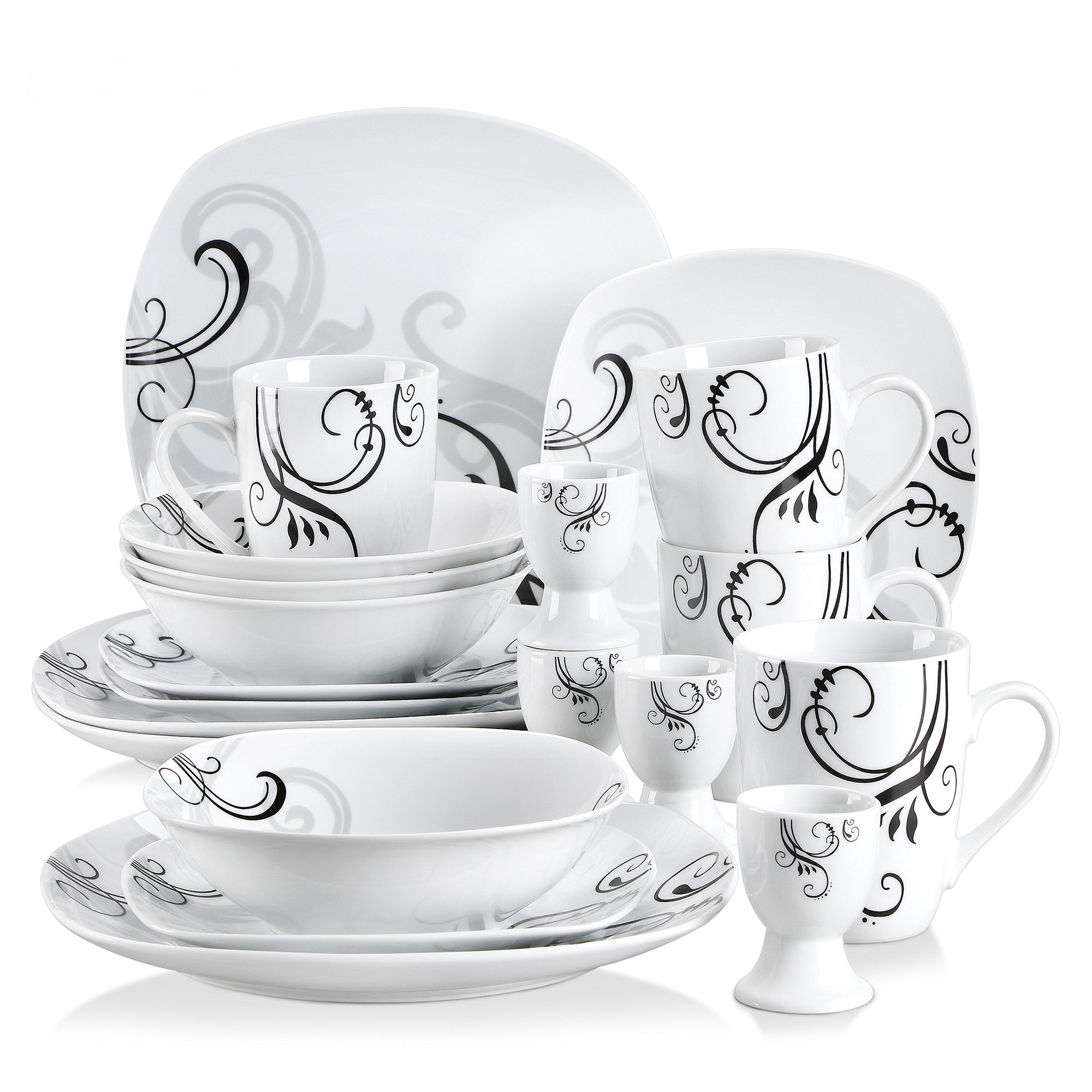 Ivy Bronx Zastrow 20 Piece Dinnerware Set, Service for 4 & Reviews ...
