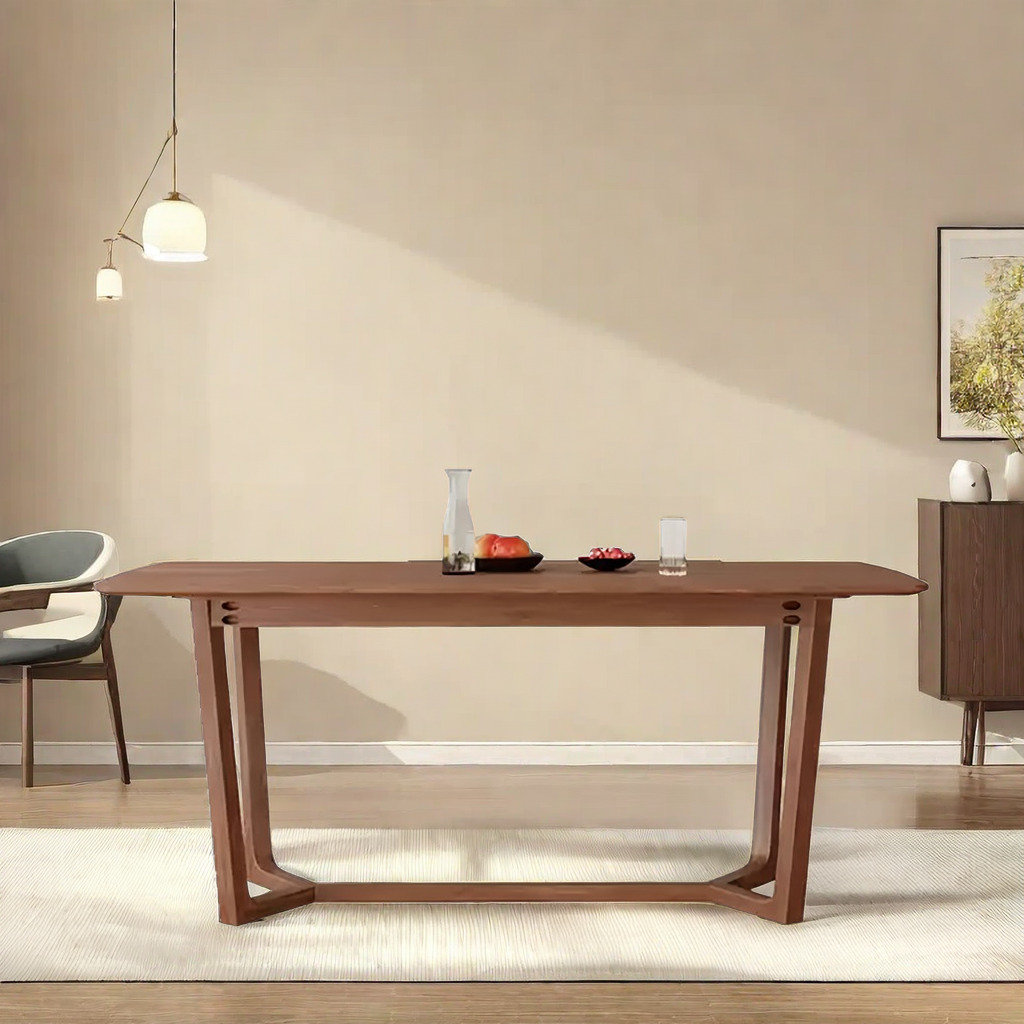 HomeLuxea Solid wood ash simple dining table - Wayfair Canada