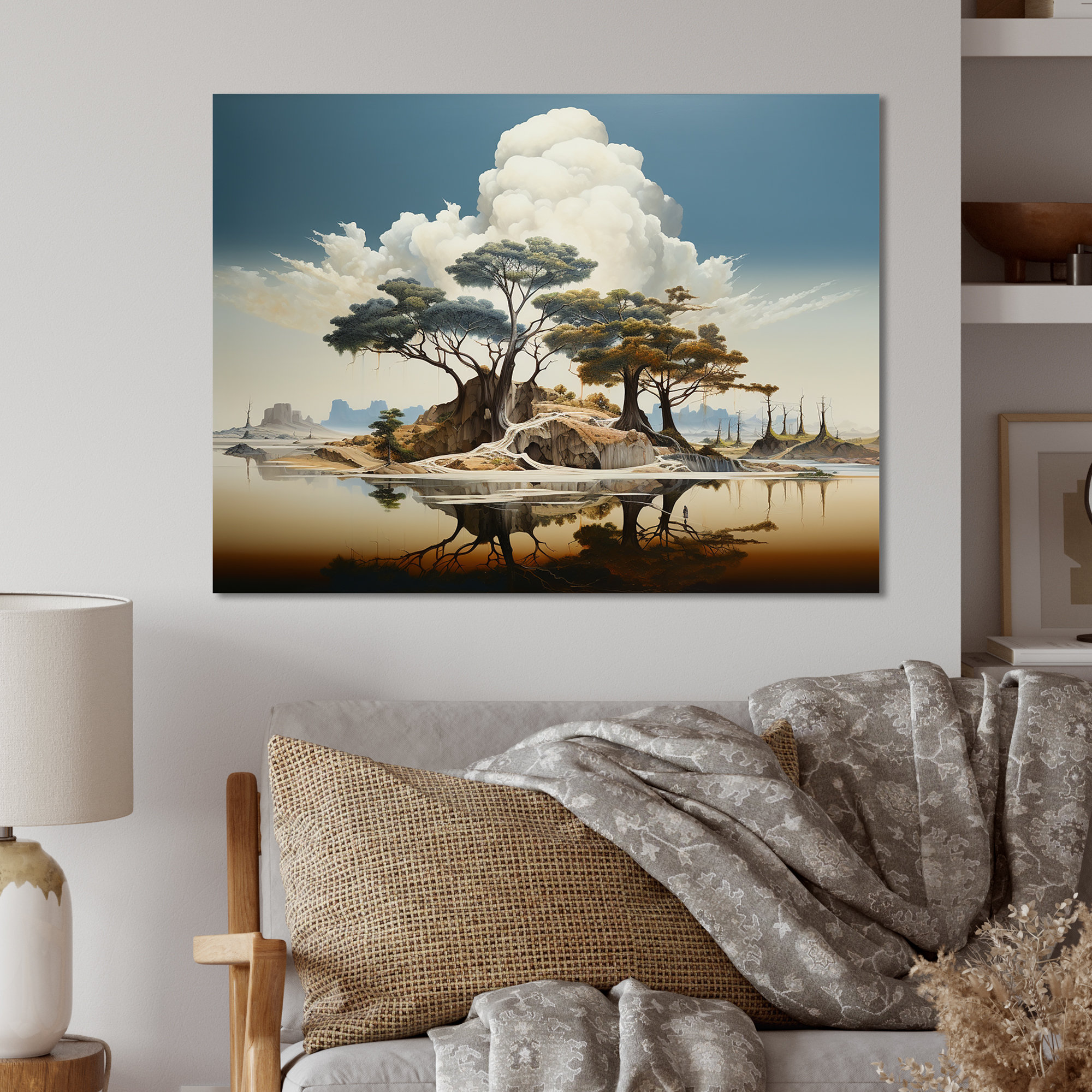 Lark Manor™ Mind - Blowing Surreal Tree Landscape III - Abstract ...