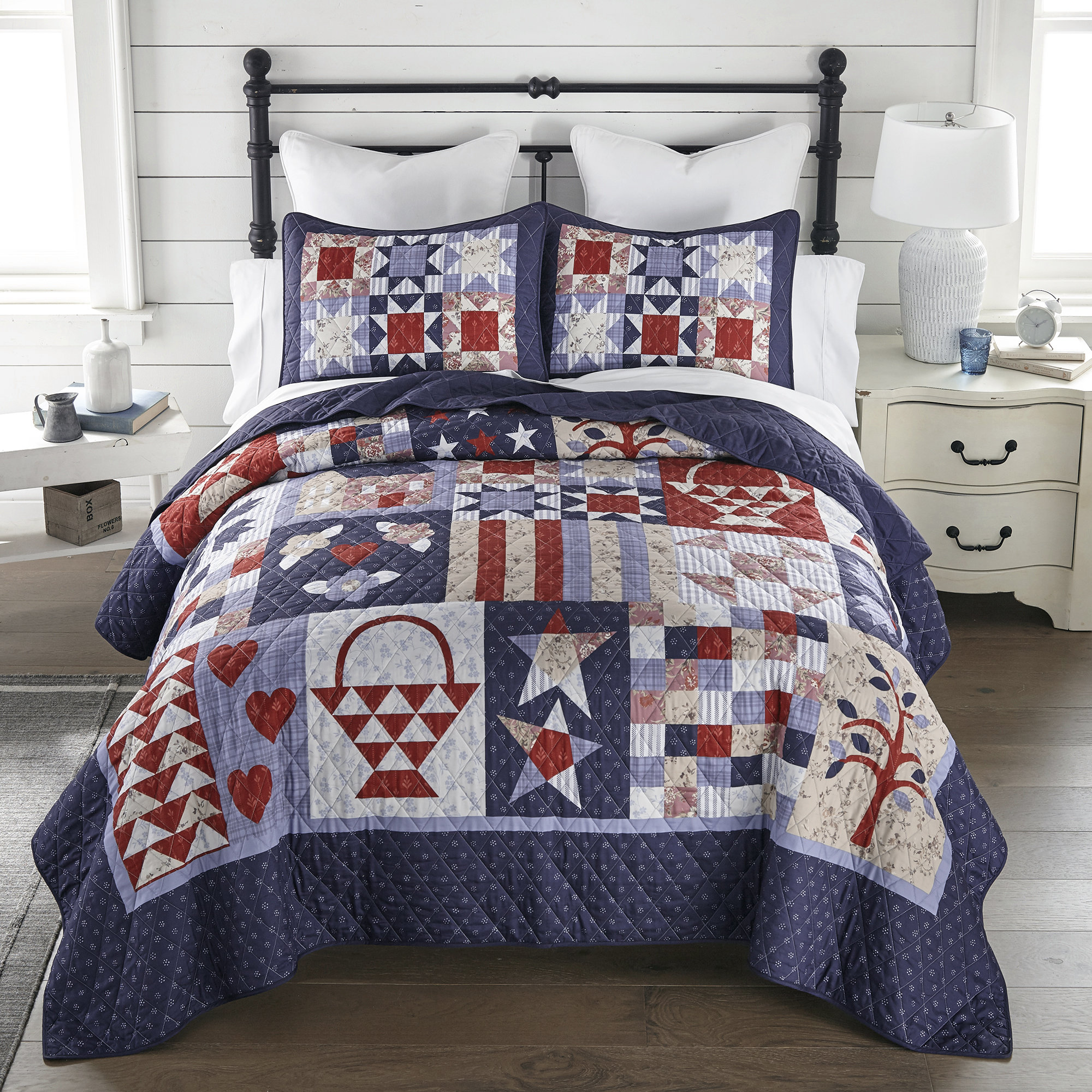Donna Sharp County Fair Lightweight Quilted Bedding Set - Wayfair Canada