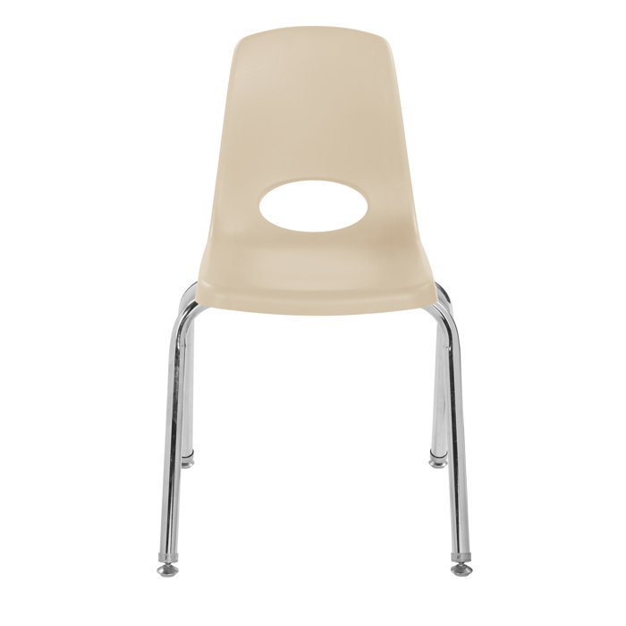 Factory Direct Partners Stacking Classroom Chair ( Set of 6 ) & Reviews ...