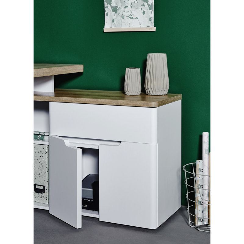 Bless international Cuuba Libre L-Shape Desk & Reviews | Wayfair