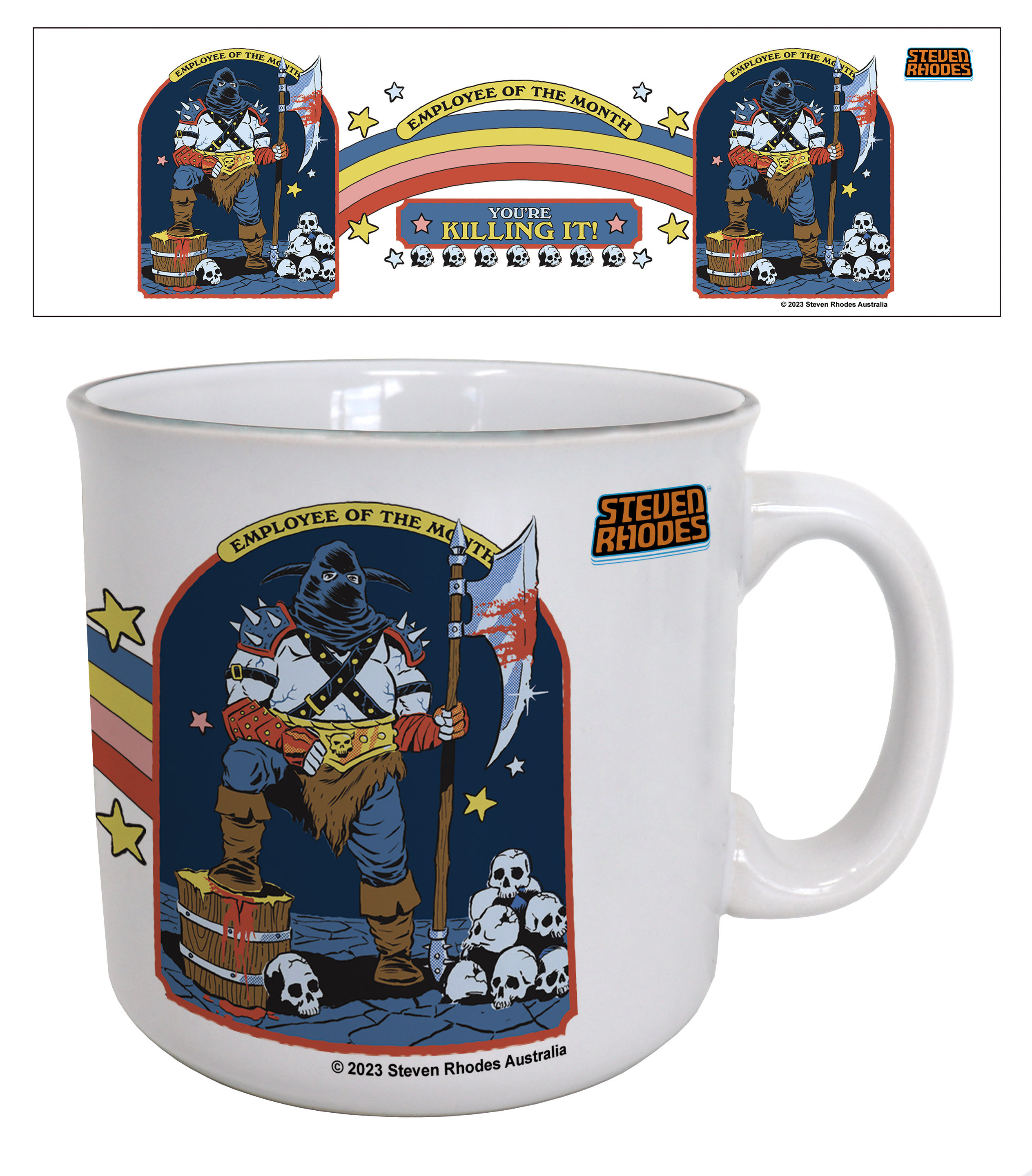 Pyramid America Steven Rhodes - Killing it 20oz. Camper Mug | Wayfair
