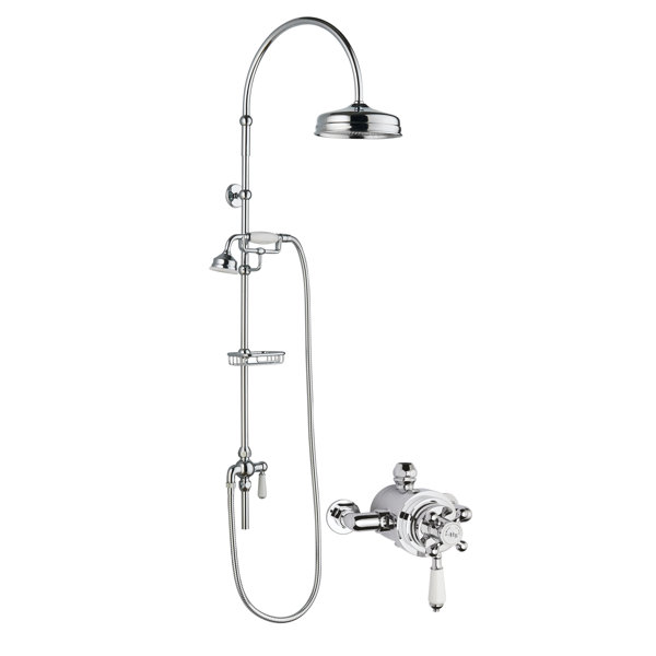 Hudson Reed Mixer Shower with Dual Shower Head | Wayfair.co.uk