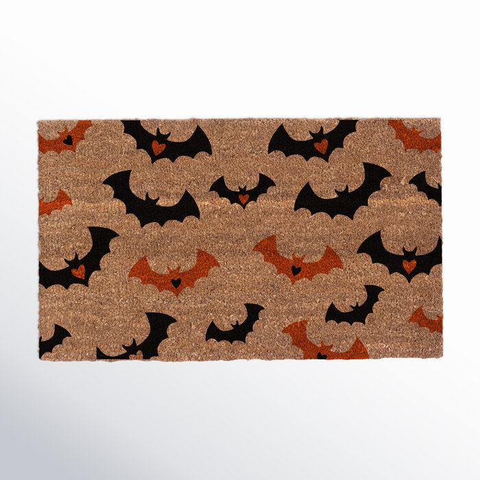Dubree Non-Slip Halloween Outdoor Doormat | Birch Lane