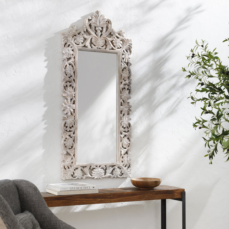 One Allium Way® Haigler Arch Wall Mirror | Wayfair