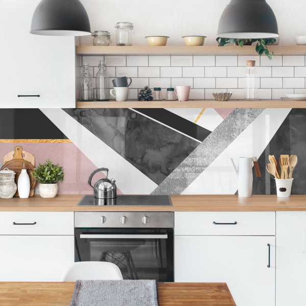 Canora Grey Elswick 60 x 210cm PVC Tile in Pink | Wayfair.co.uk