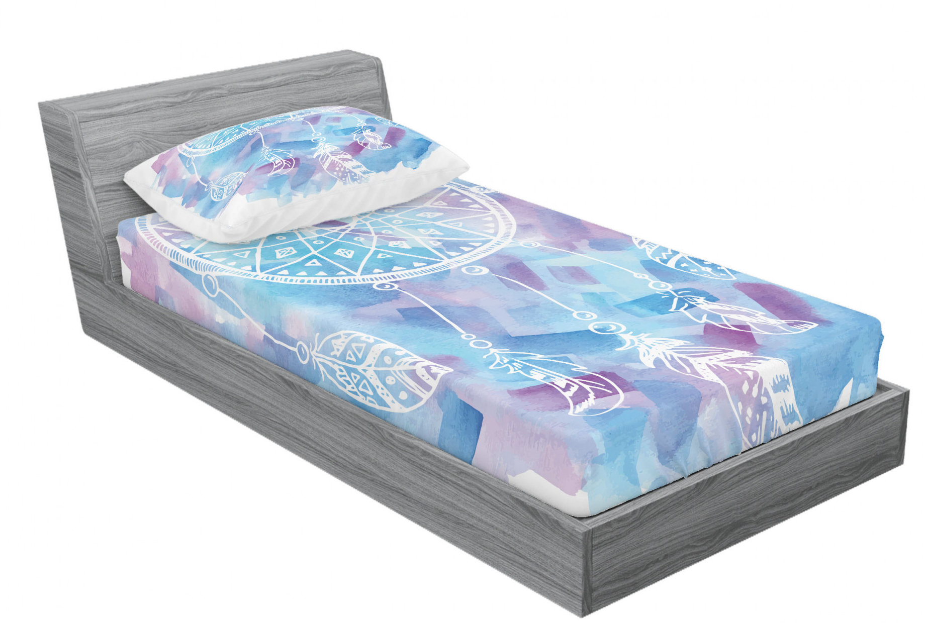 Ambesonne Feather Sheet Set | Wayfair