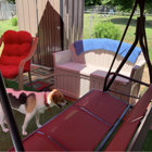 Suncast 50 Gallon Water Resistant Storage Bench in Light Taupe ...