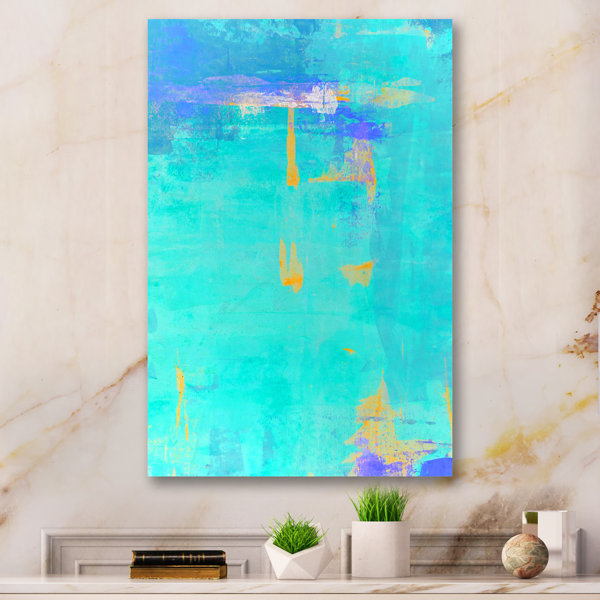 Wrought Studio Grey And Blue Modern Art II 2PT47770 - Wayfair Canada