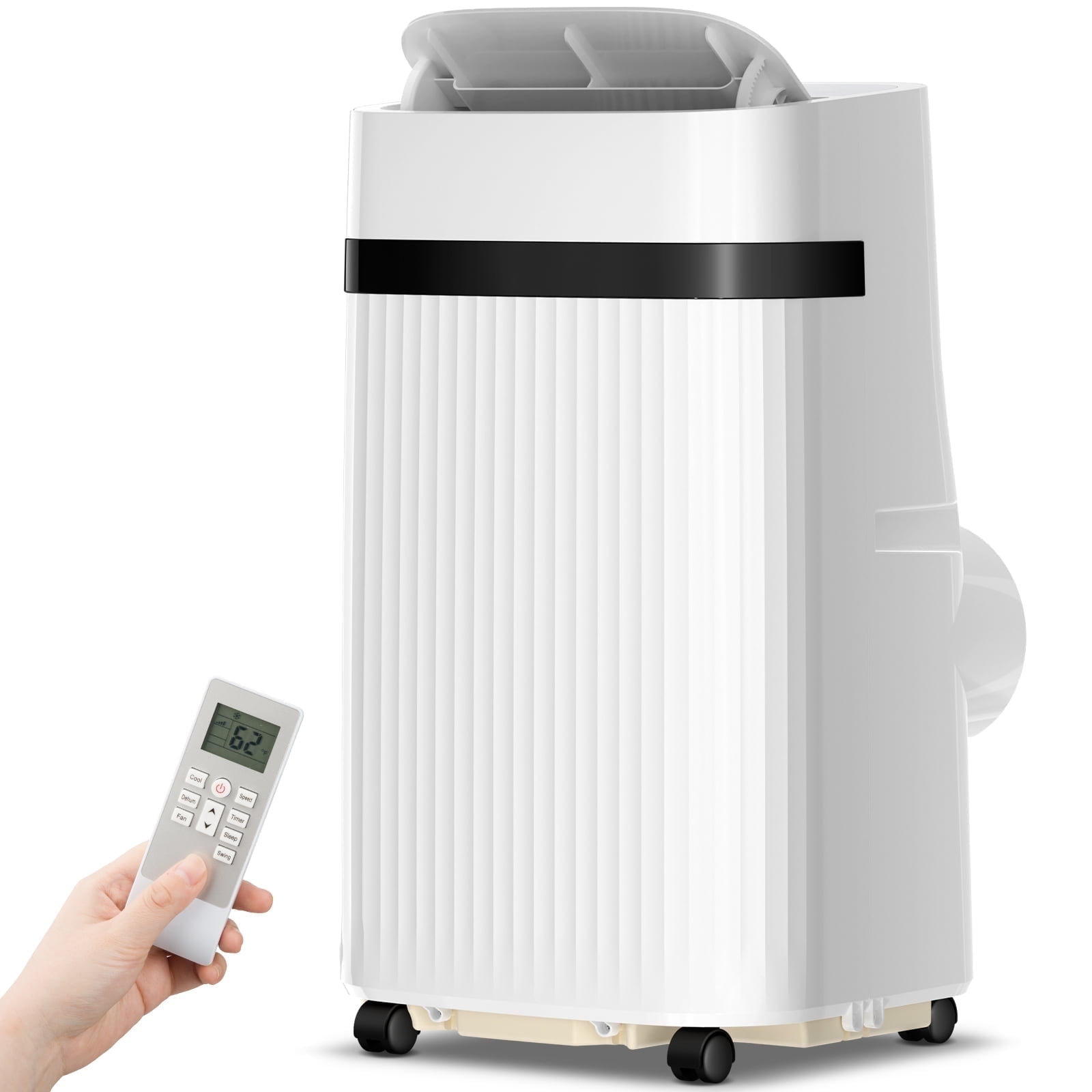 COWSAR 8000 Btu (12000 Btu Ashrae) Portable Air Conditioner/fan ...