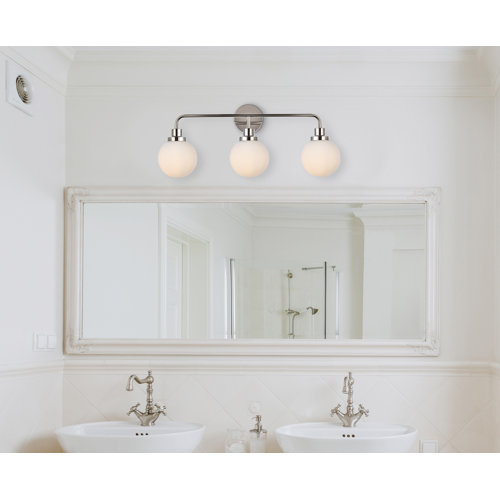Greyleigh™ Ackerson 3 - Light Dimmable Vanity Light & Reviews | Wayfair