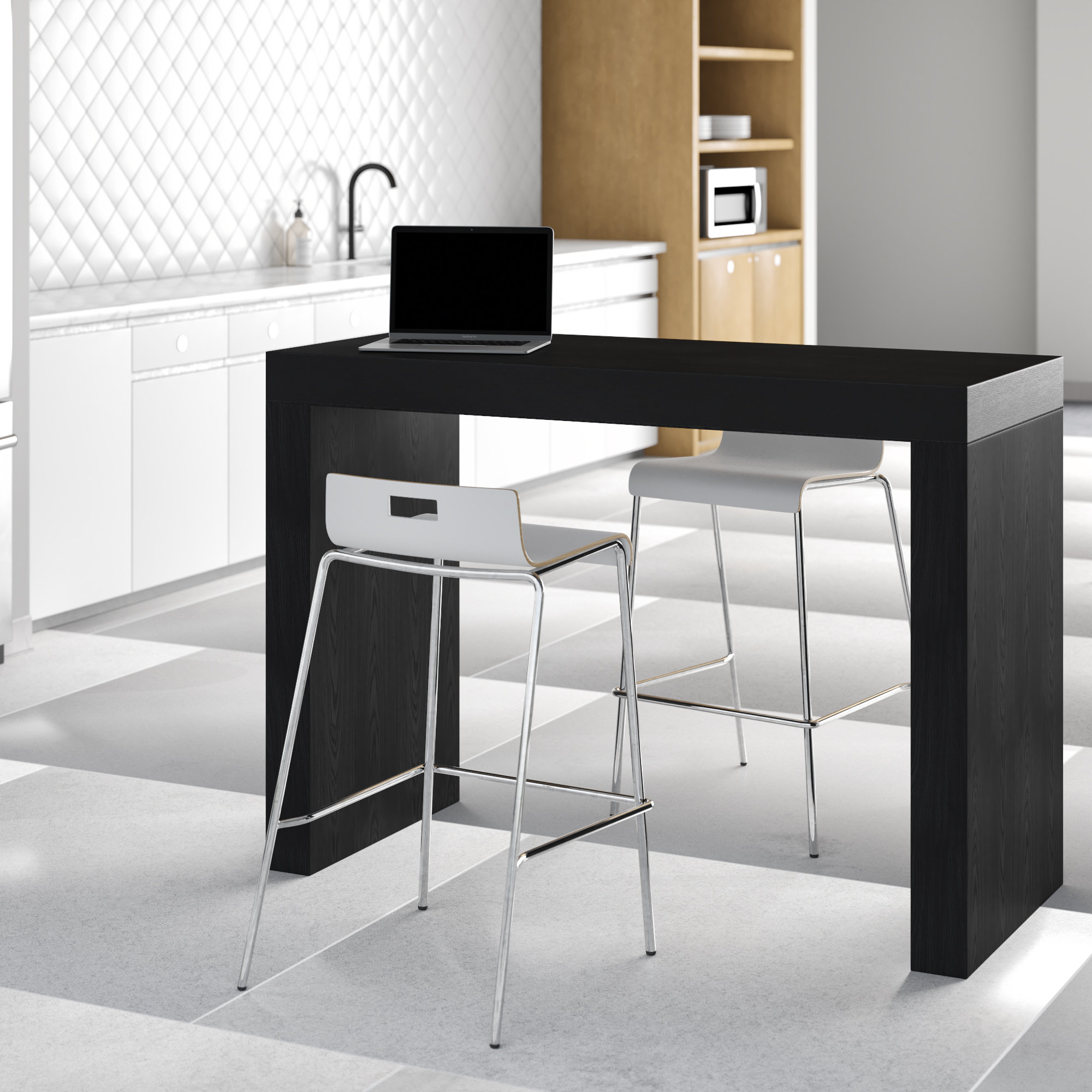 Upper Square™ Dionara 56" L Solid Wood Breakroom Table & Reviews | Wayfair