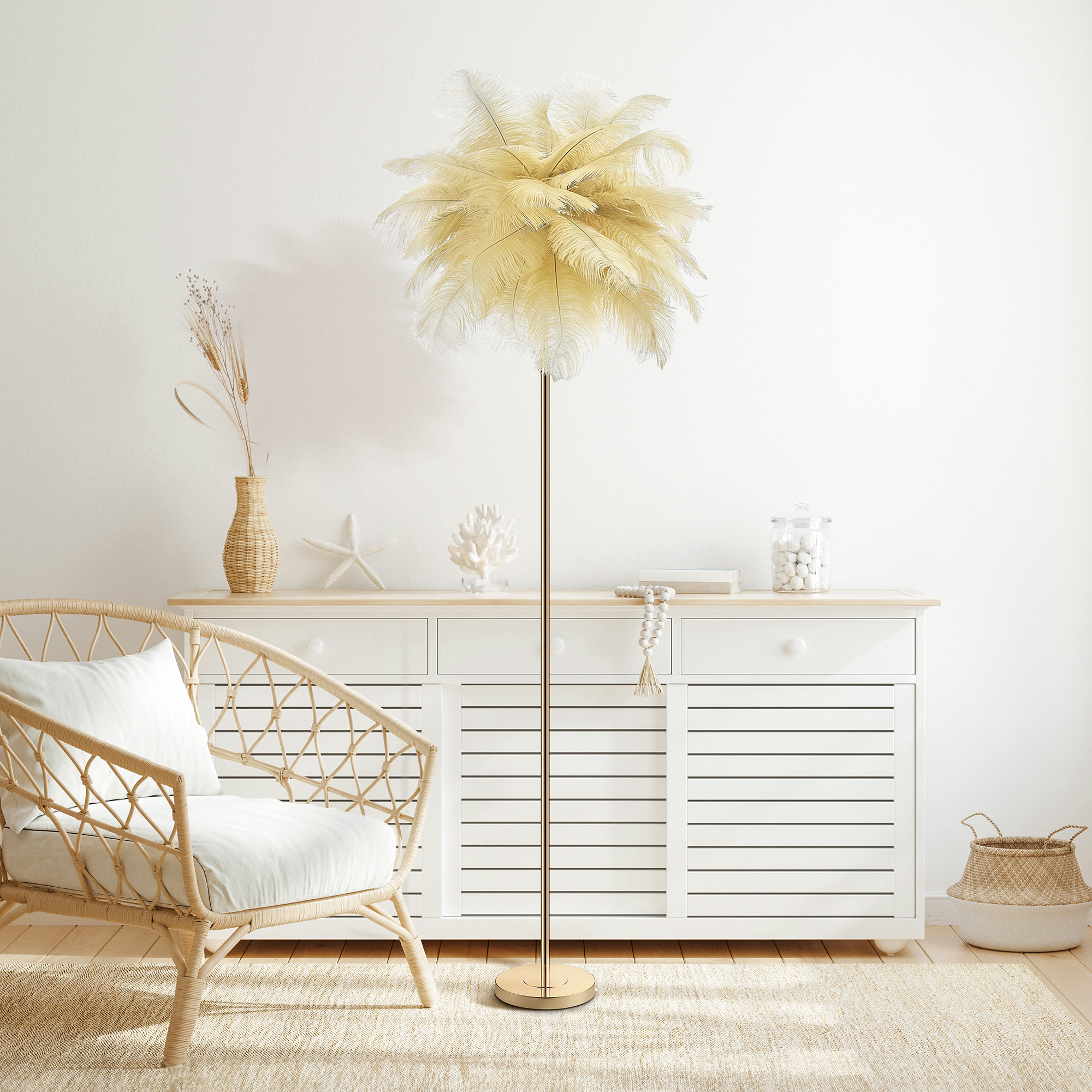 Willa Arlo™ Interiors Lismore 63" LED Novelty Floor Lamp & Reviews ...