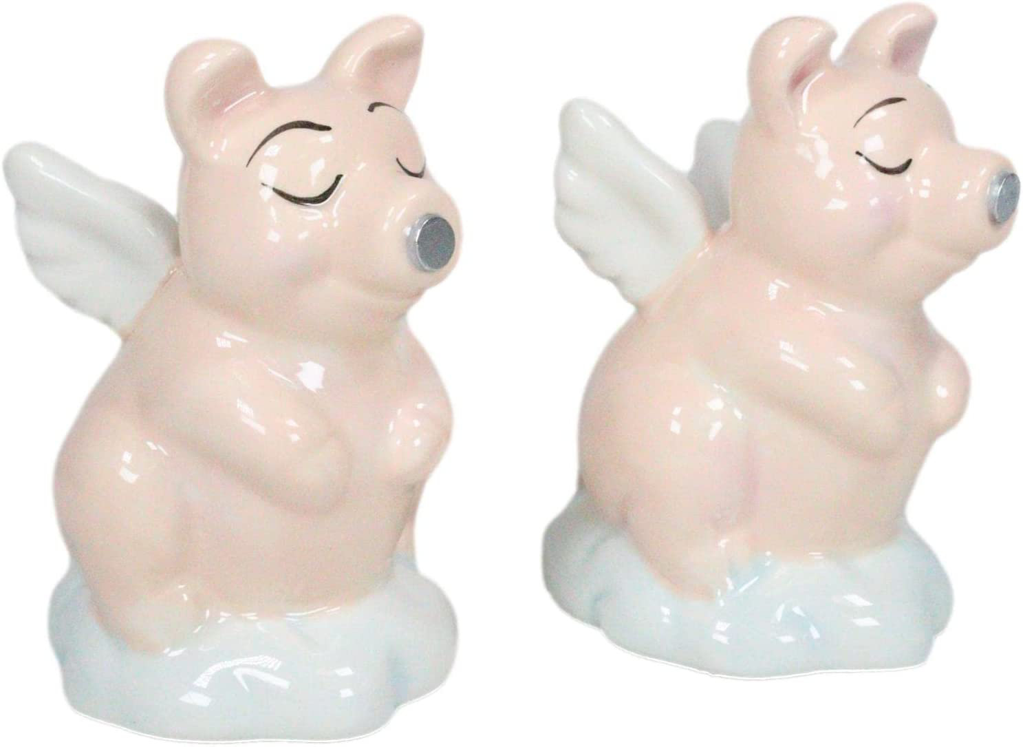 Trinx Heidimarie Ebros Gift Magnetic Ceramic Hog Heavens When Pigs Fly ...