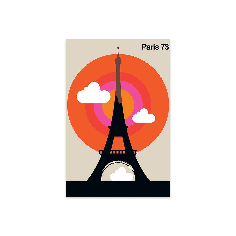 Red Barrel Studio® Paris 73 by Bo Lundberg - Unframed Graphic Art | Wayfair