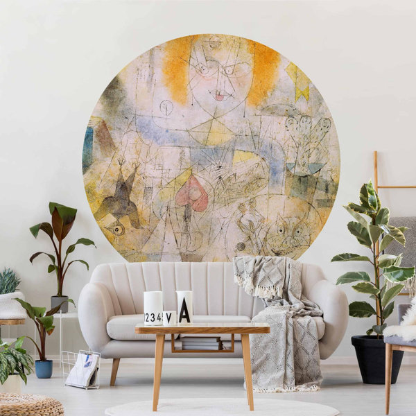 Happy Larry Runde Tapete Selbstklebend - Paul Klee - Irma Rossa ...