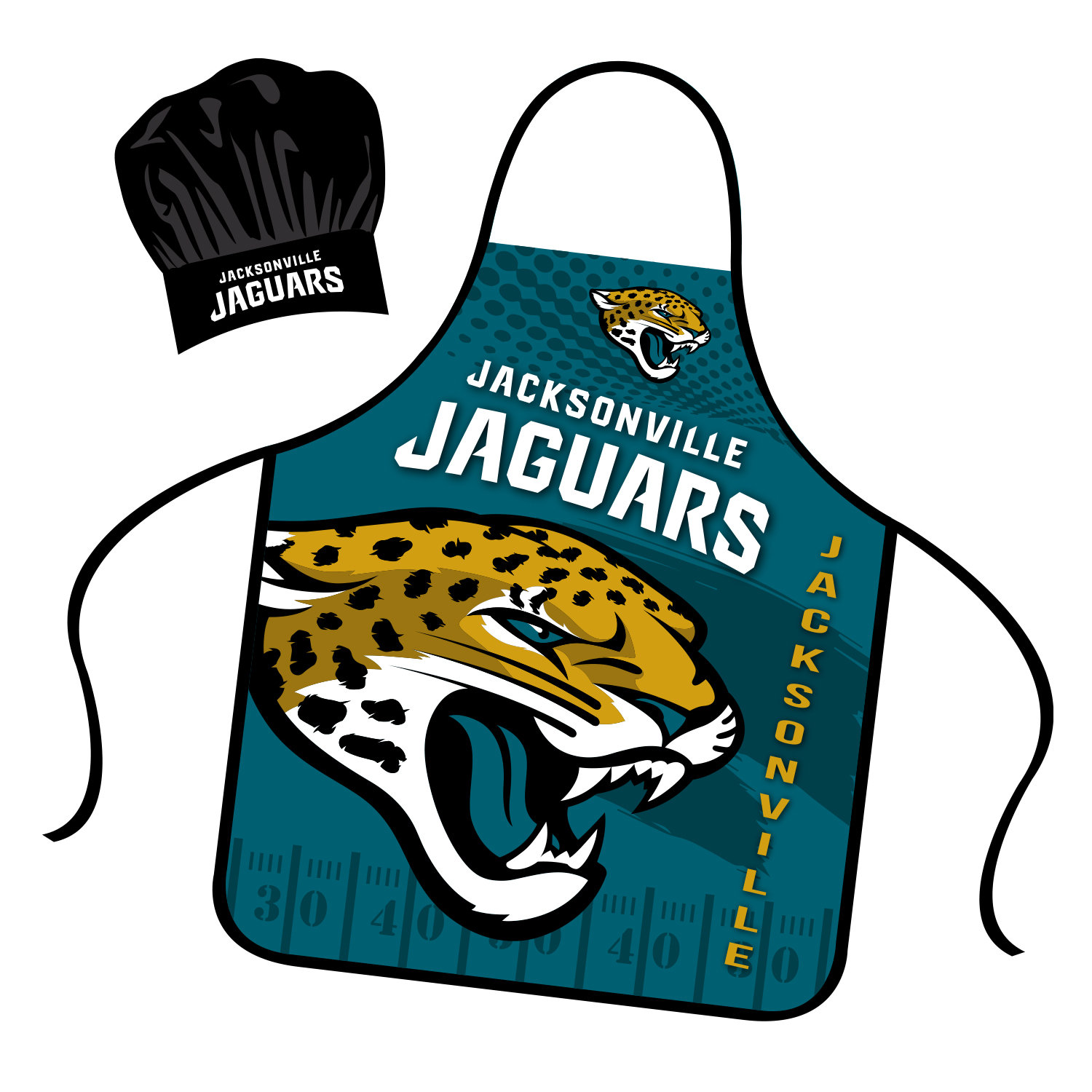 NFL Apron & Chef Hat Set - Jacksonville Jaguars | Wayfair
