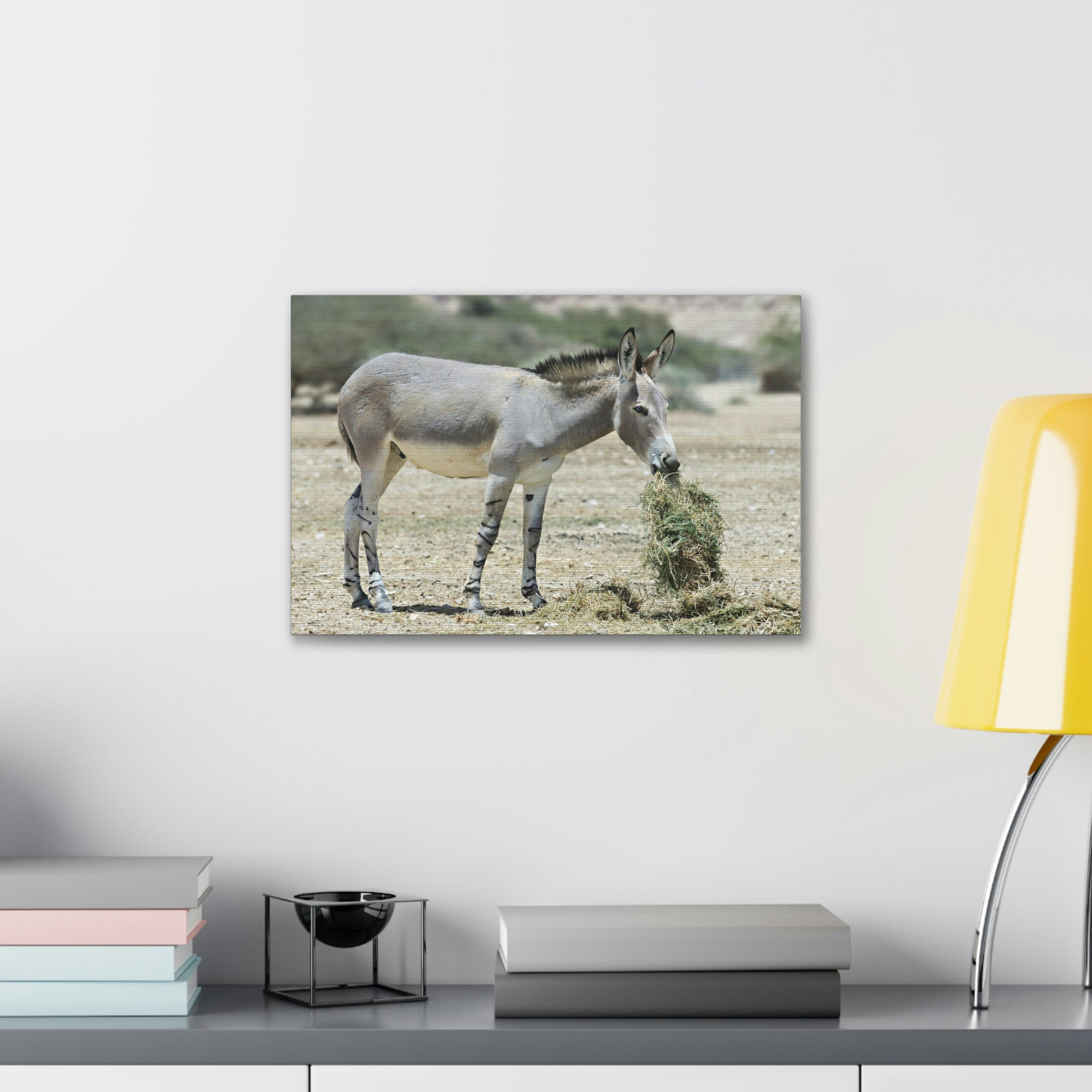 Gracie Oaks Somali Wild Donkey Hunting Somali Wild Donkey on Hunt Print ...