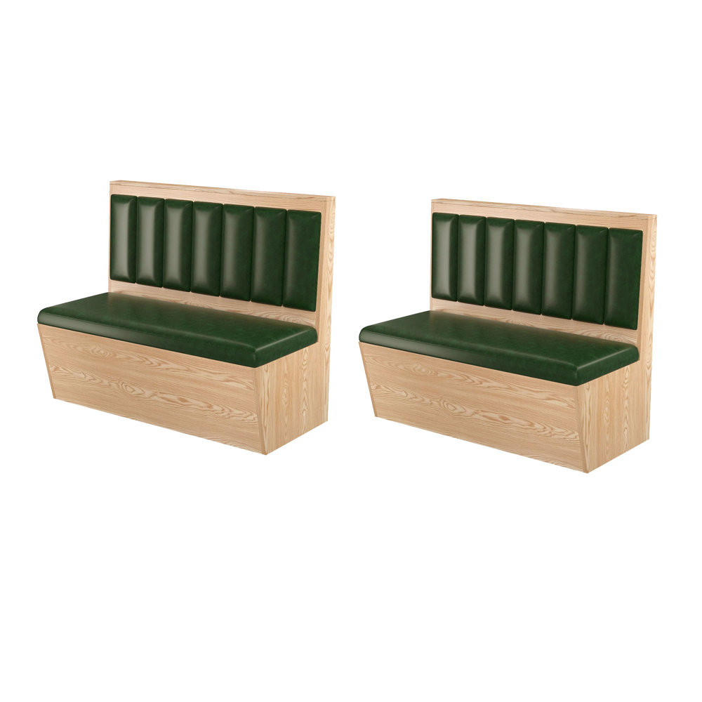 Canadian Linen Modern Cafe Restaurant Simple Bench With Storage Storage ...