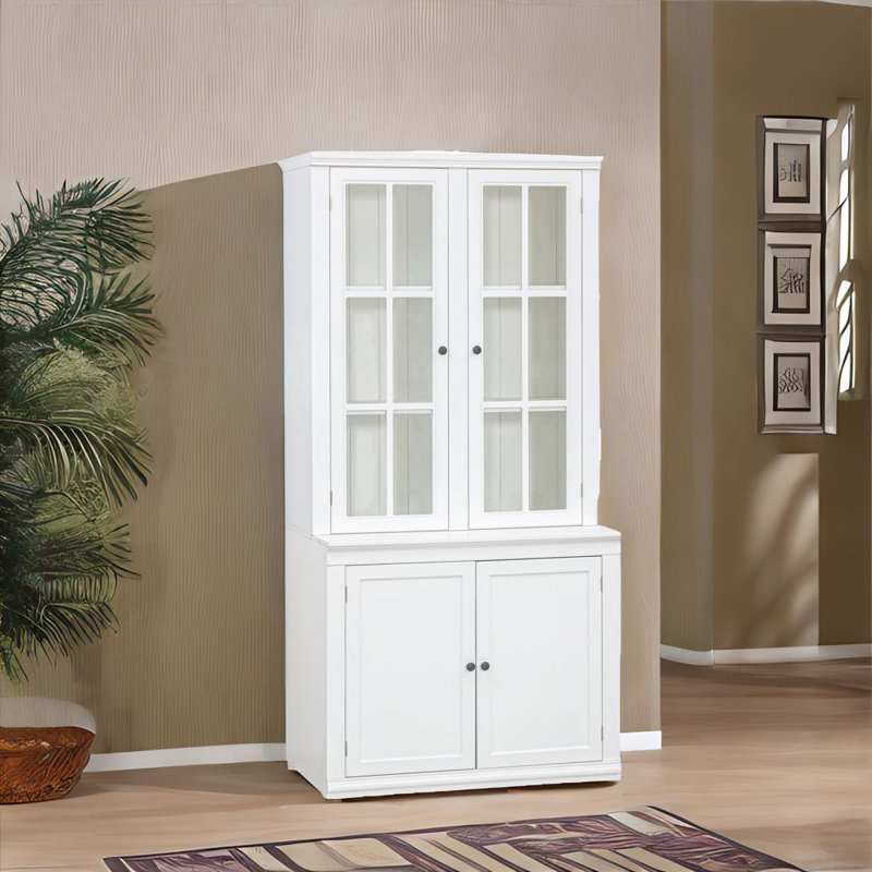 Lark Manor™ Tall Display Cabinet | Wayfair