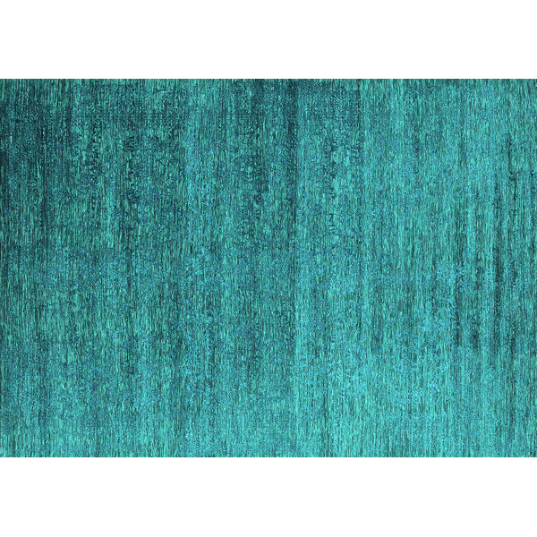 Union Rustic Blue/Teal Rug | Wayfair