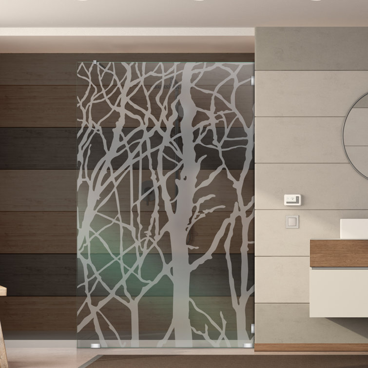 Glass-Door.us Frameless Fixed Shower Glass Panel | Wayfair