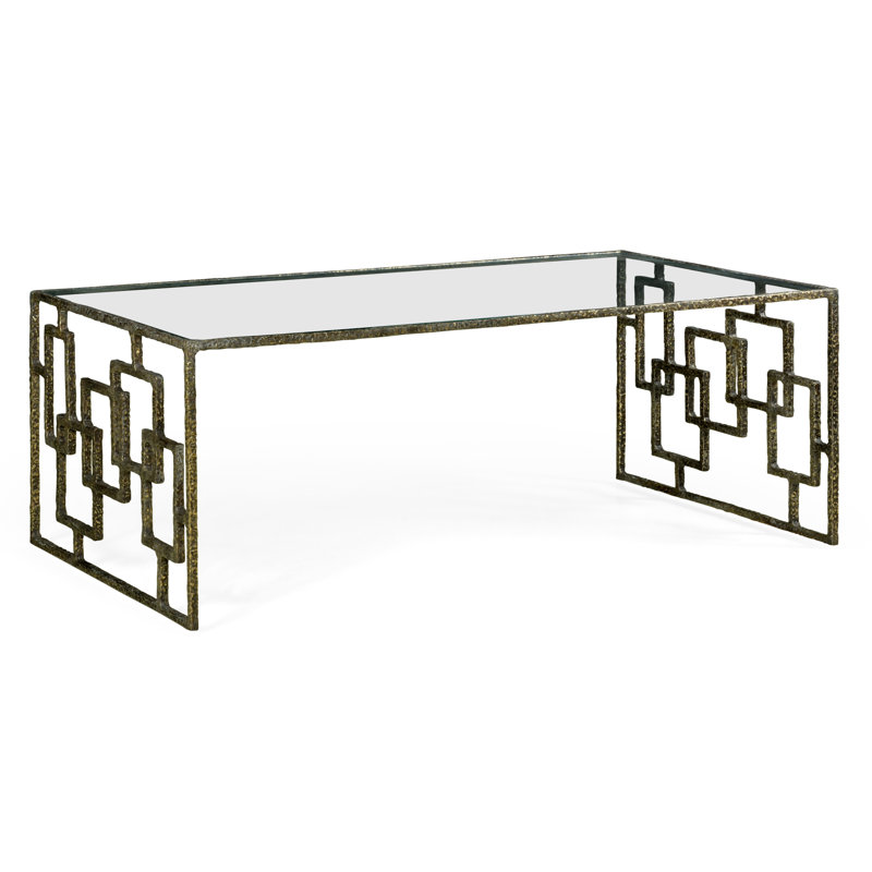 Jonathan Charles Fine Furniture Eclectic Sled Coffee Table | Wayfair