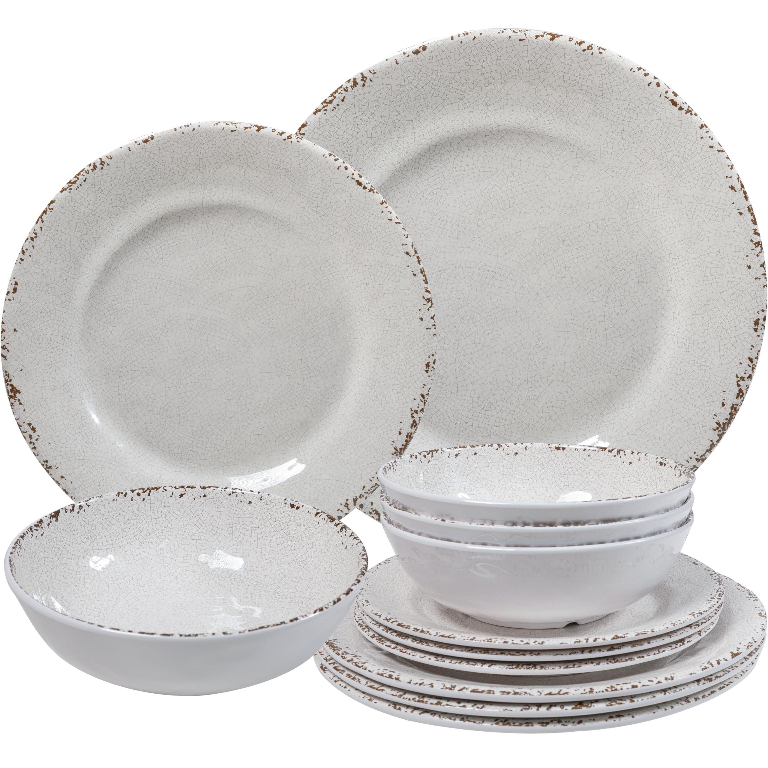 Latitude Run® Melamine Dinnerware Sets, Dishes Dinnerware Set,Service ...